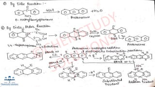 POC|| Unit -IV|| Polynuclear Hydrocarbons||Synthesis||Reaction||Use ...