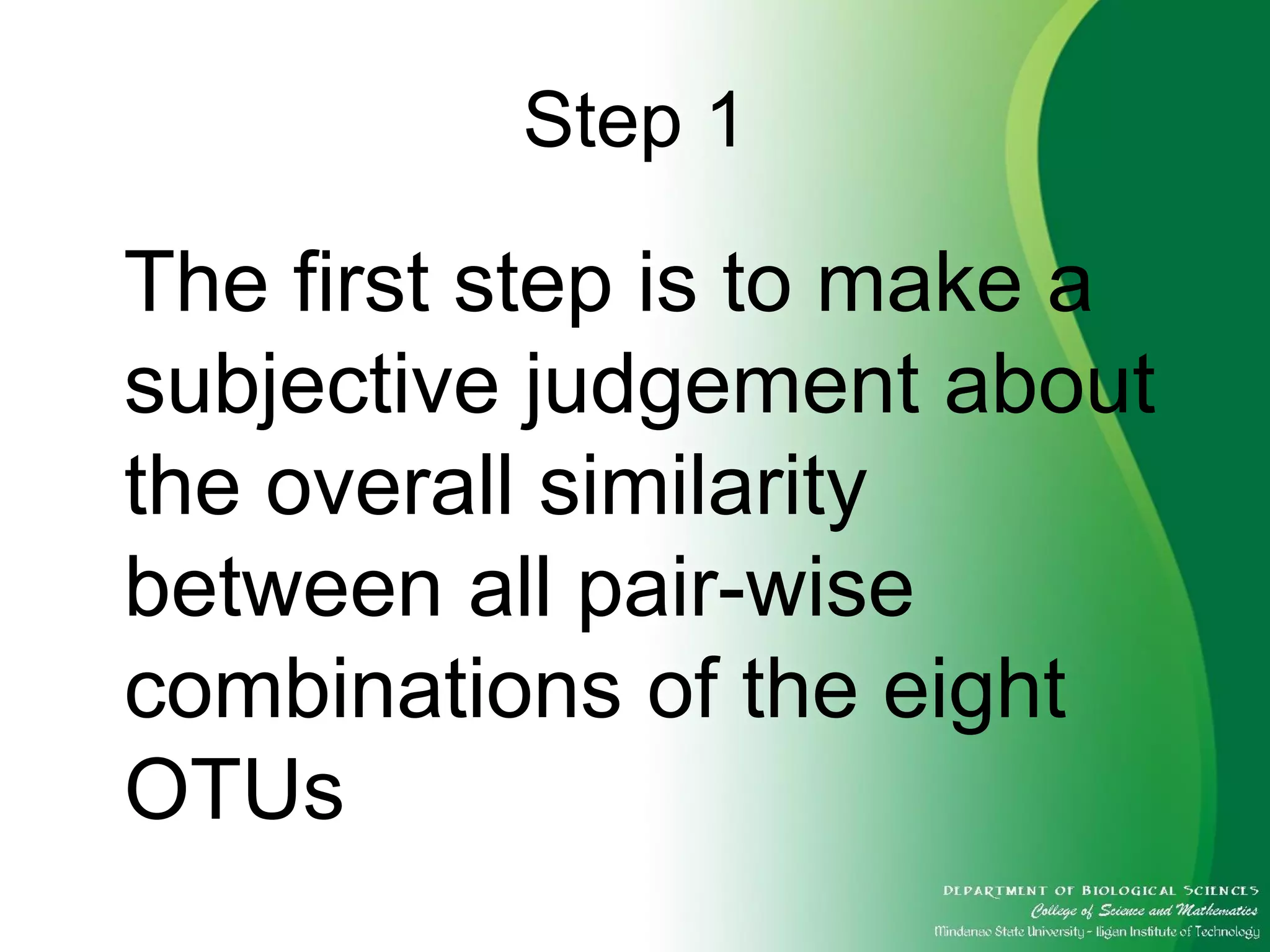 Systematics Lecture: Phenetics | PDF