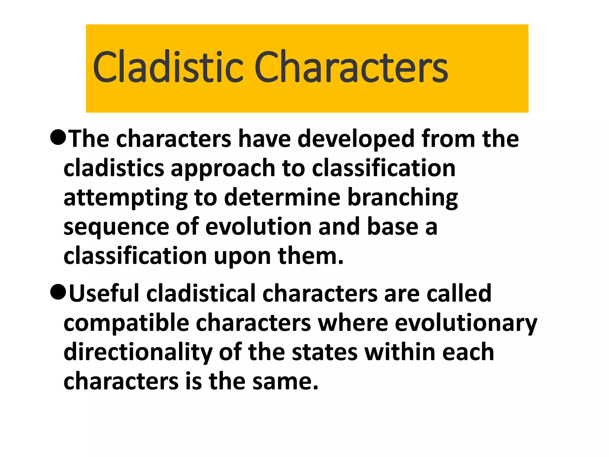 Phenetic versus phylogenetic systems | PPTX