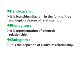 Phenetic versus phylogenetic systems | PPTX