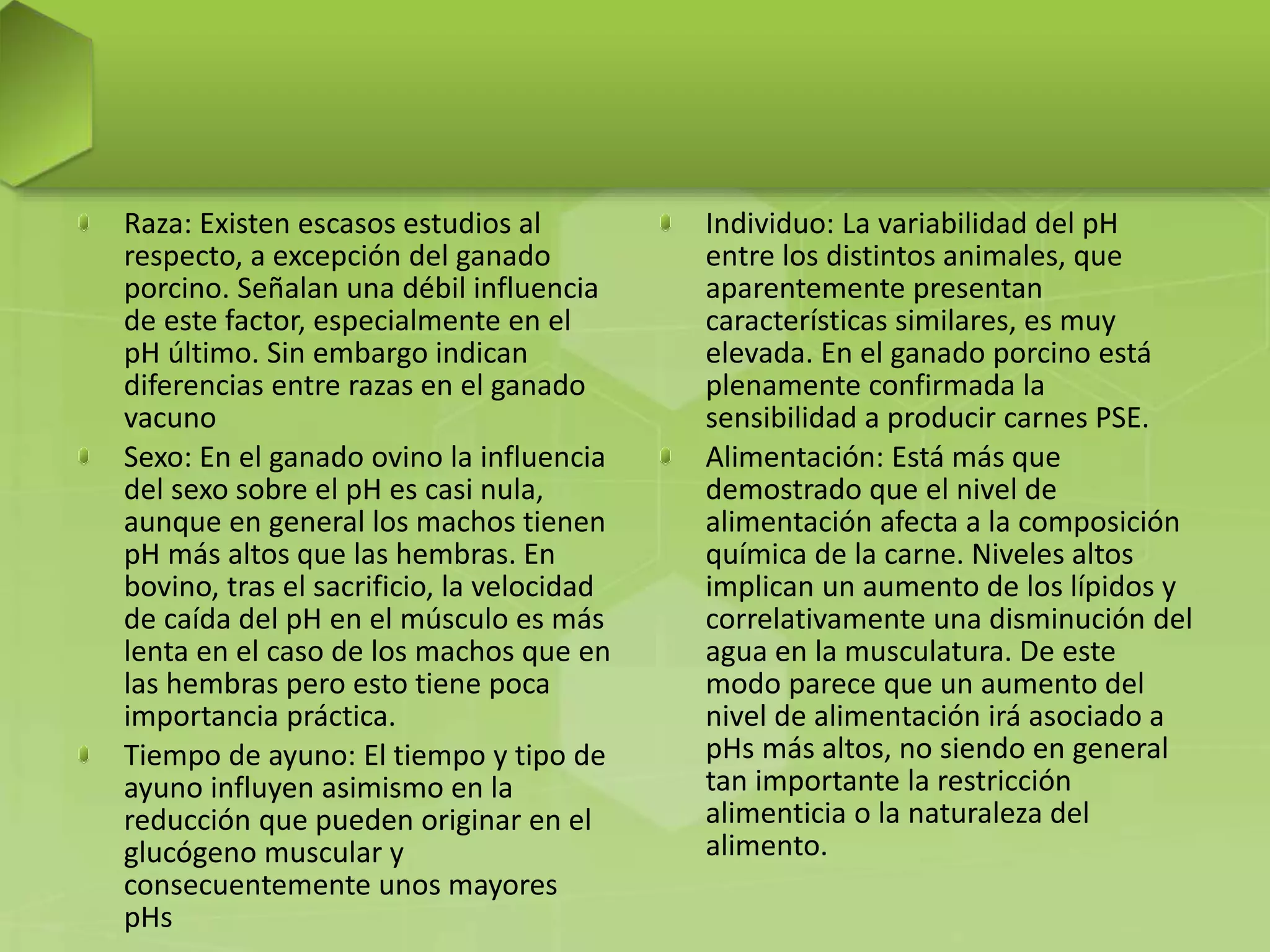 Ph en la carne | PPTX