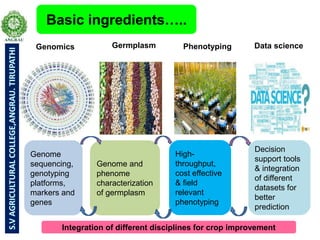 Phenomics in crop improvement | PPTX
