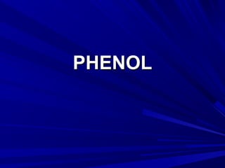 Phenol | PPT
