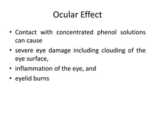 Phenol Burn