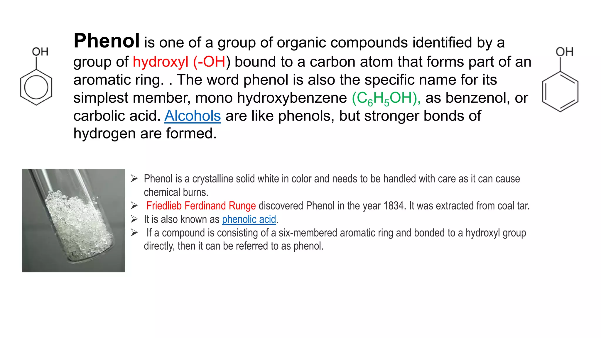 Phenol for JEE/NEET/OUAT | PPTX