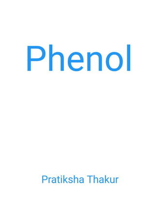 Phenols | PDF