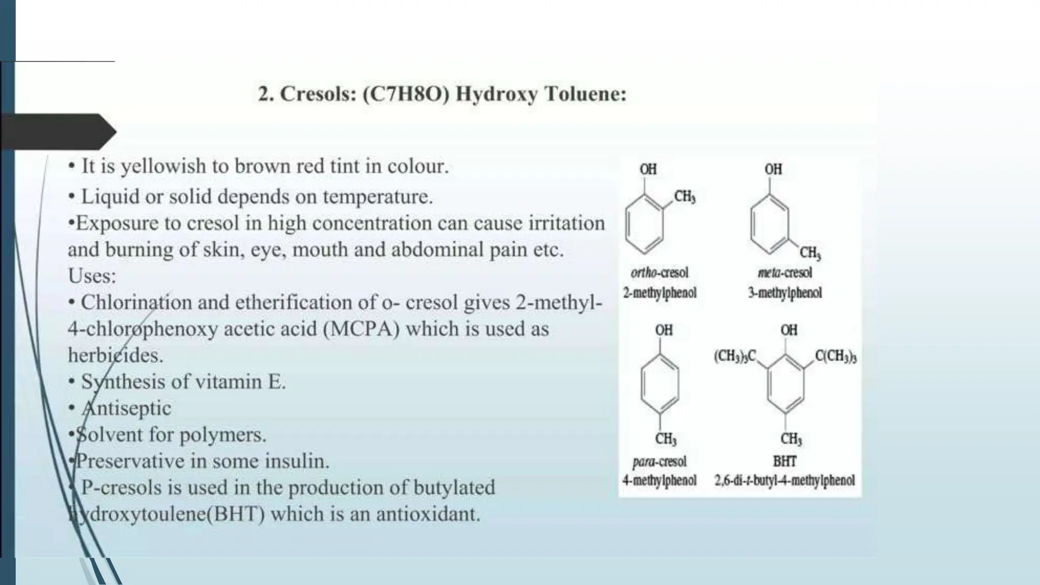 PHENOL.pptx PHENOL B301T PHARMACDUTIAL ORGANIC CHEMSITRY | PPTX