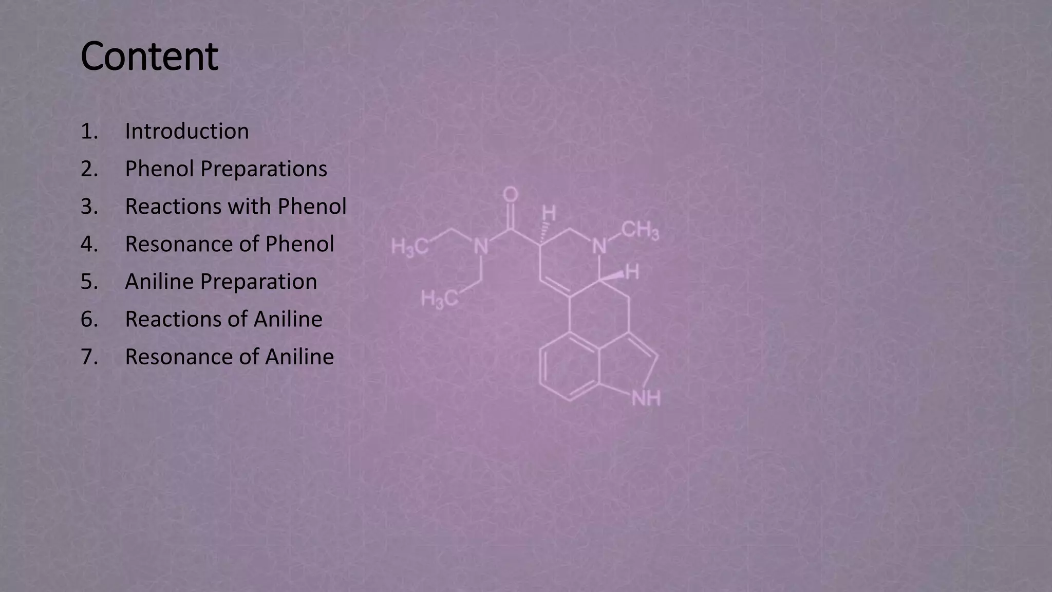 Phenol & Aniline | PPTX