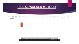 Phenol Coefficient | PPTX