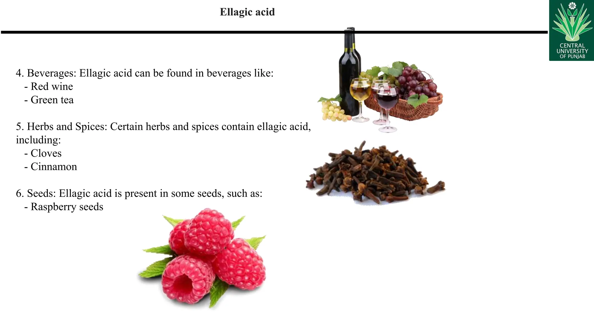 phenolic acid,gallic acid , ellagic acid | PPTX