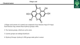 phenolic acid,gallic acid , ellagic acid | PPTX