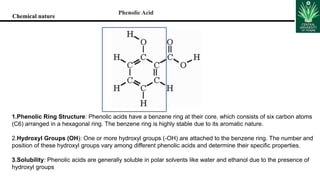 phenolic acid,gallic acid , ellagic acid | PPTX