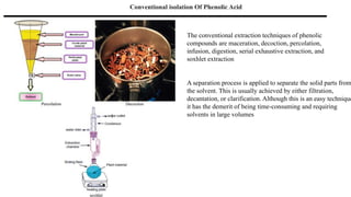 phenolic acid,gallic acid , ellagic acid | PPTX