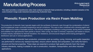 Phenolic Foam Manufacturing Plant Project Report | PDF