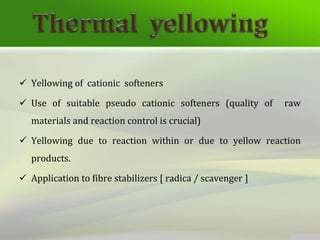 Phenolic yellowing of textiles | PPTX