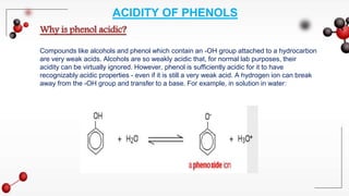 Phenols | PPTX