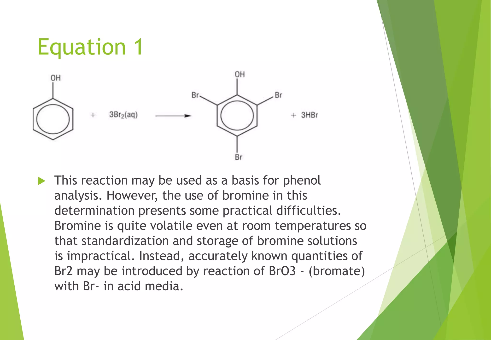 Phenol resonance and assay | PPTX