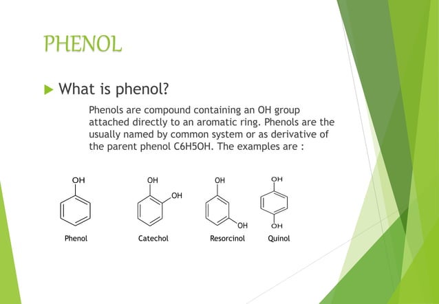 Phenol resonance and assay | PPTX | Chemistry | Science