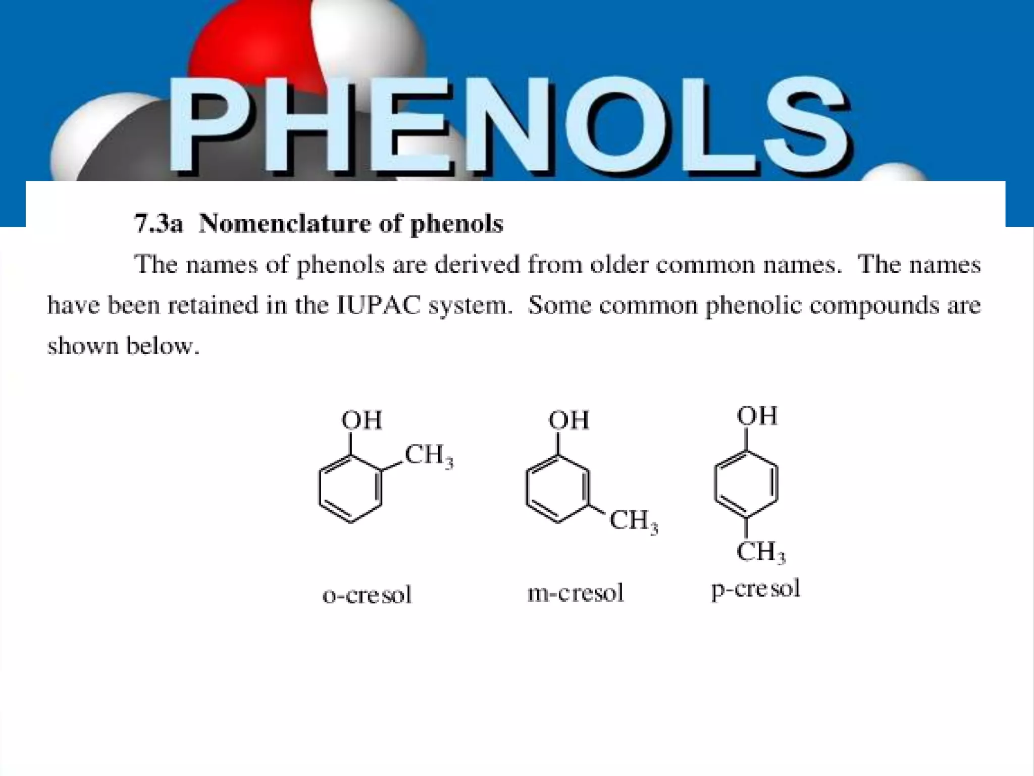 Phenols | PPTX