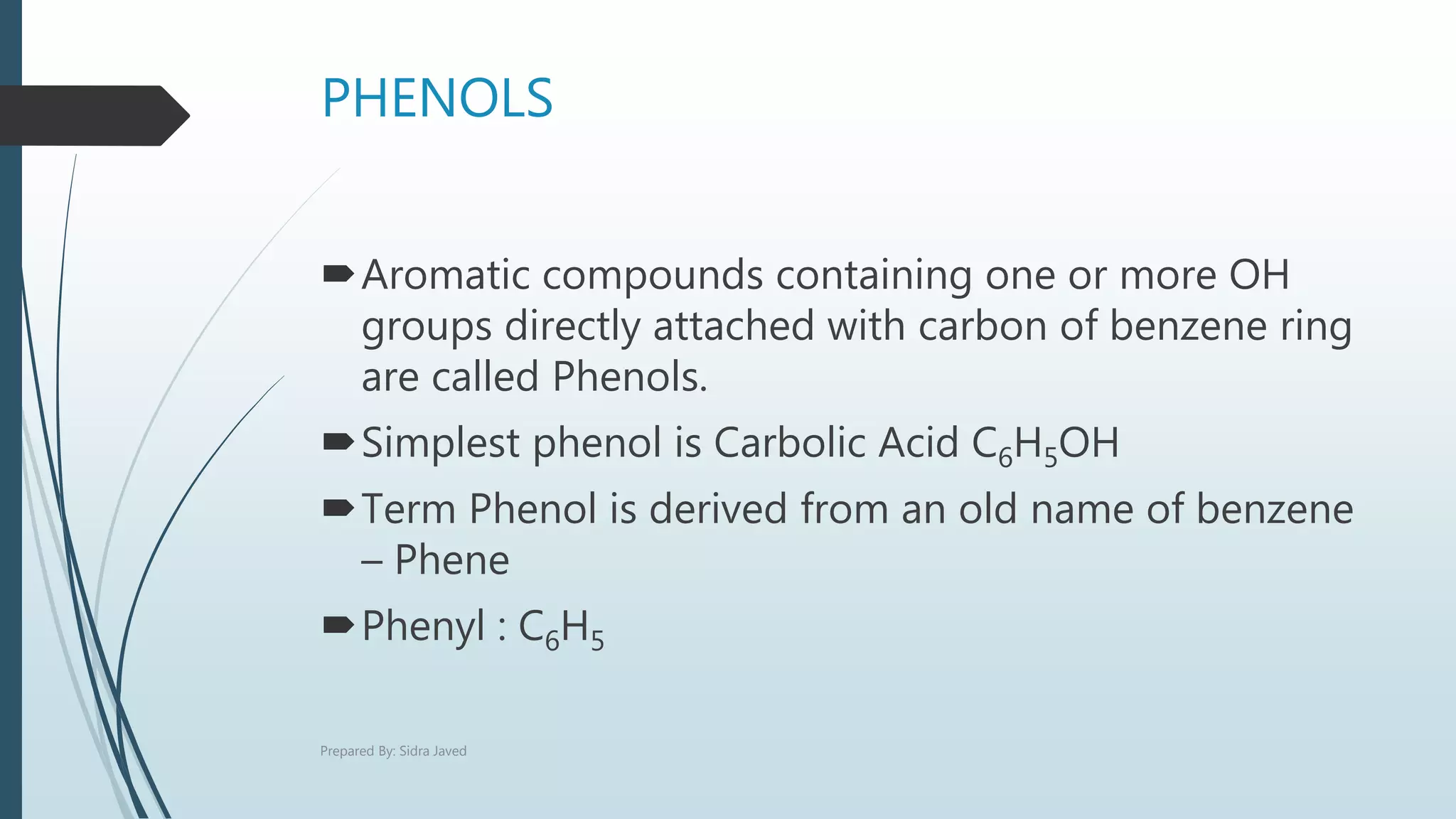 Phenols | PPTX