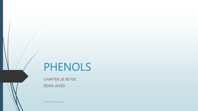 Phenols | PPTX
