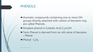 Phenols | PPTX