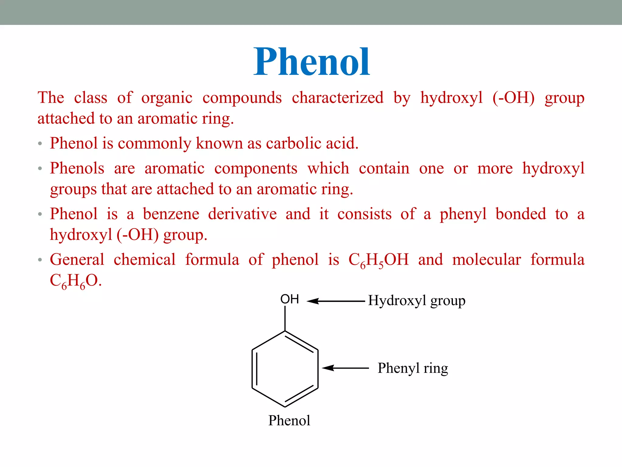 Phenols | PPTX
