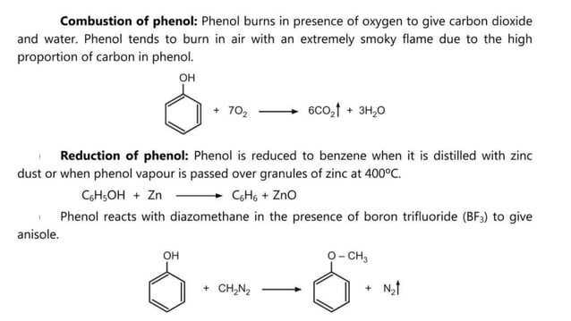 Phenols/OC -II PCI Syllabus/preparation of Phenols/ Sources of Phenols ...