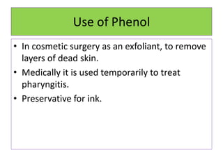 Phenols | PPTX