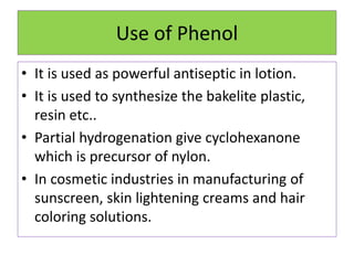 Phenols | PPTX
