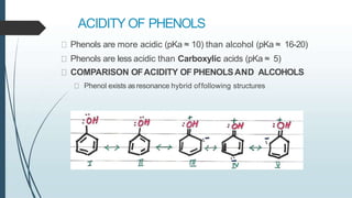 phenols-.ppt | Chemistry | Science