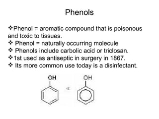 Phenols and amines | PPT