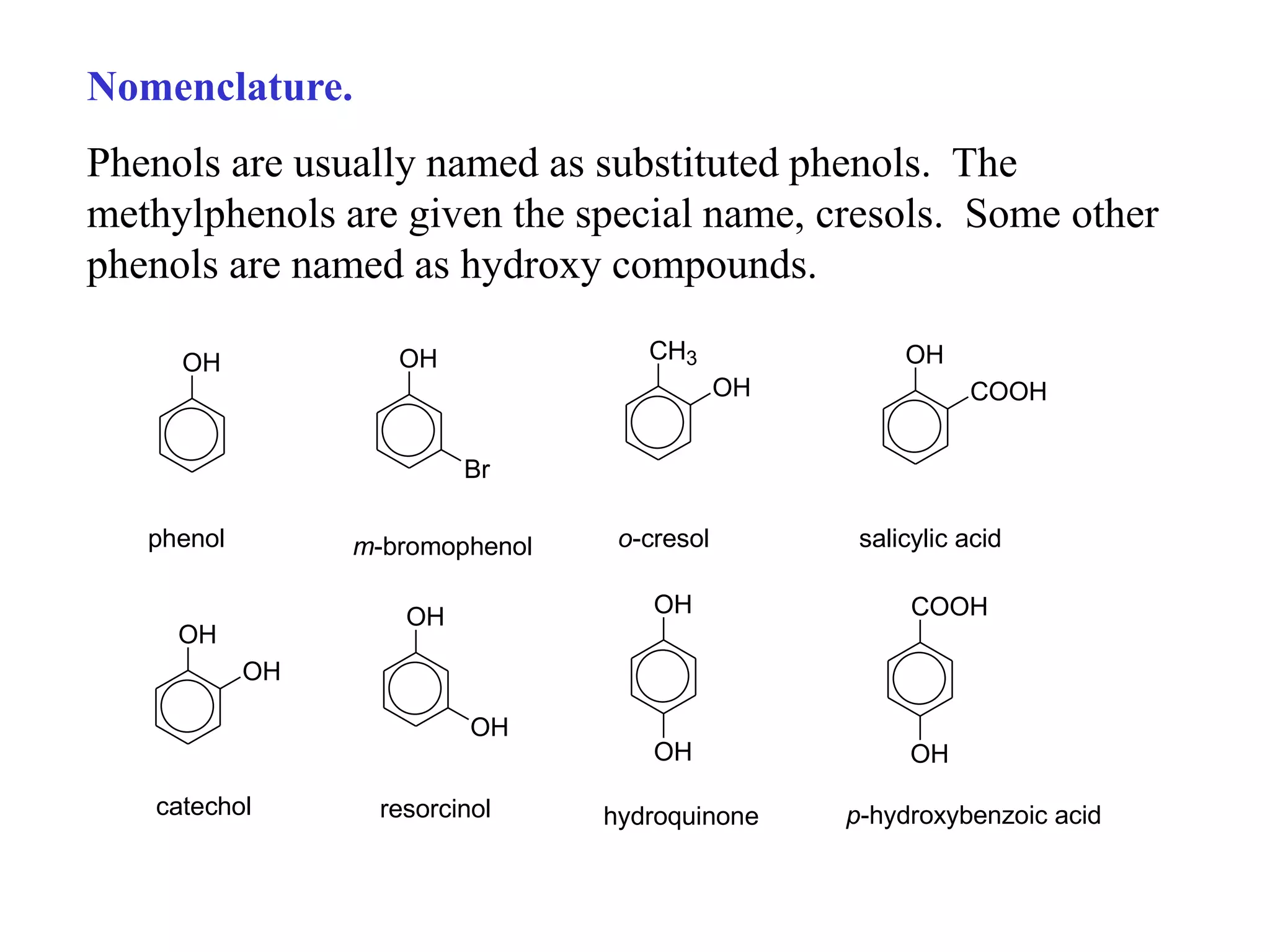 Phenols and its derivatives.pptx