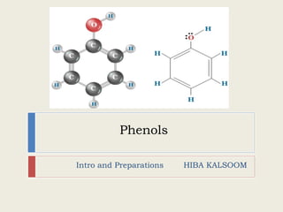 preparations of phenols.pptx their intro | PPT