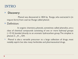 preparations of phenols.pptx their intro | PPT | Free Download