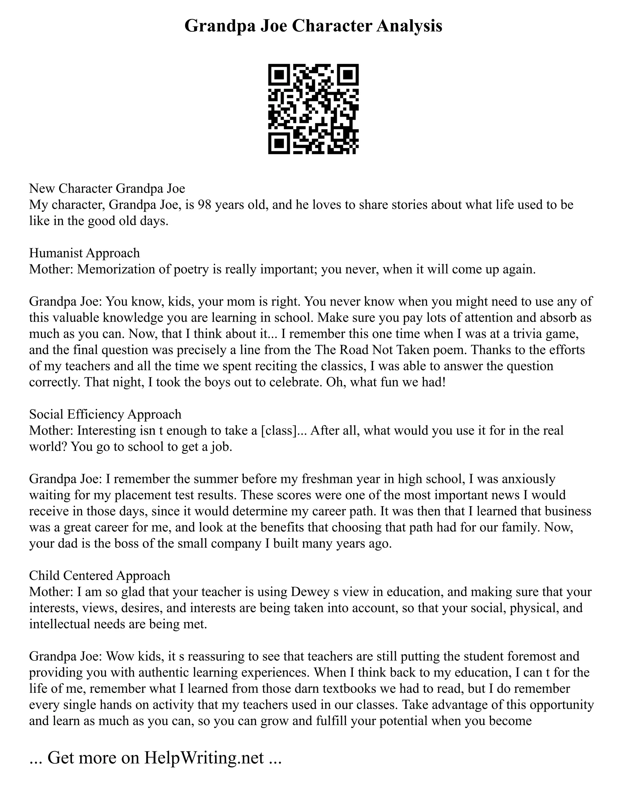 Phenomenal Literacy Narrative Essay Example | PDF