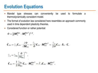 Phenomenologicalmodelingofviscouselectrostrictivepolymers | PPTX