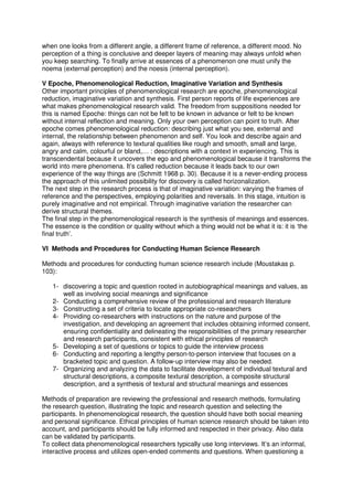 Phenomenological research methods_smak_2 | PDF