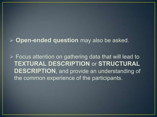 Phenomenology | PPTX