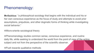 Phenomenology | PPT