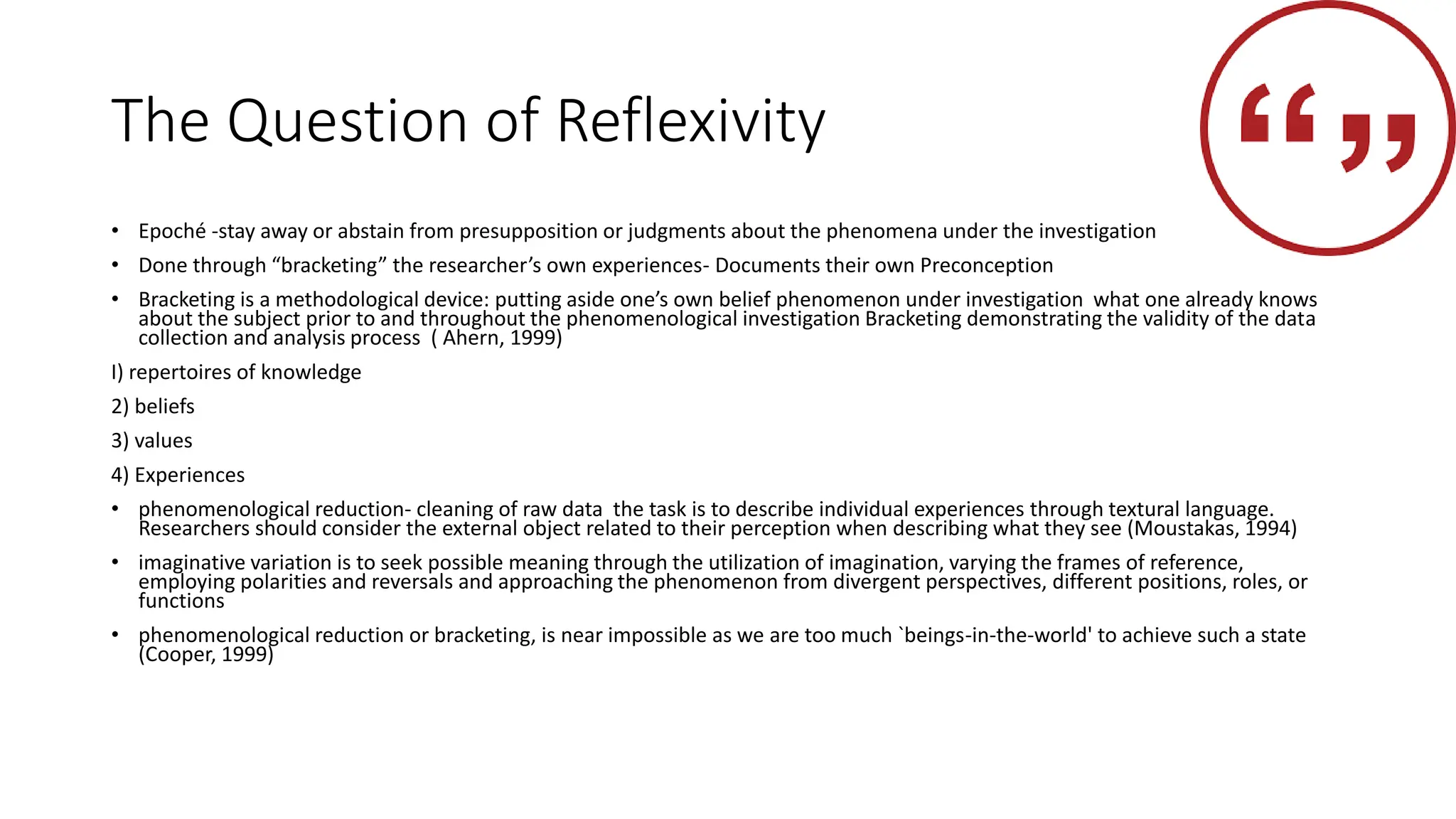 PHENOMENOLOGY and Interpretive phenomenological analysis | PPTX