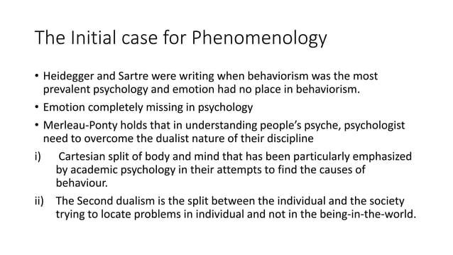 PHENOMENOLOGY and Interpretive phenomenological analysis | PPTX