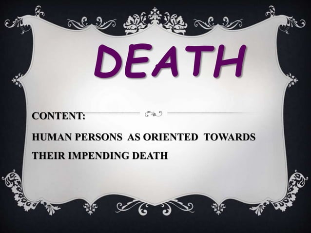 Phenomenology of Death.pptx