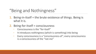 Phenomenology of jean-paul_sartre | PPTX