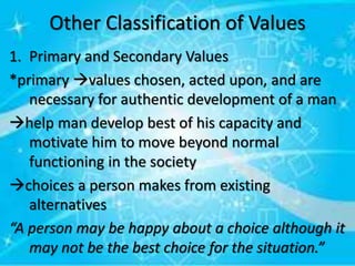 Phenomenology of values | PPTX