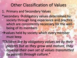 Phenomenology of values | PPTX