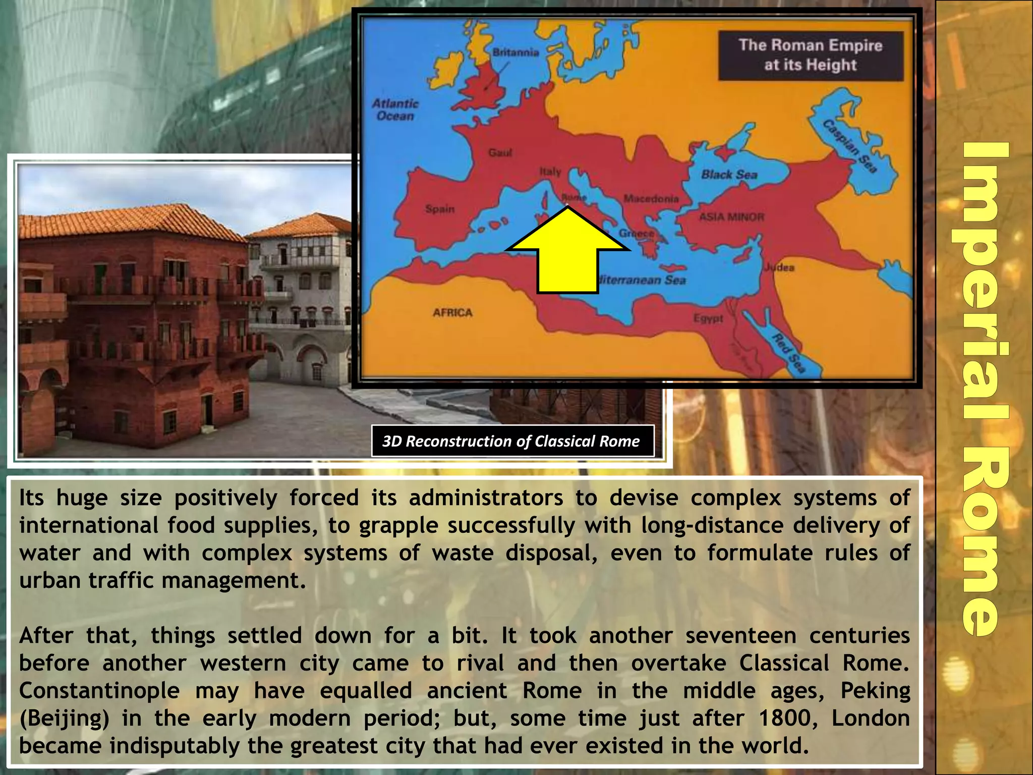 The Phenomenon of the Megacities... or not? - What is a: Μεγάπολις ...