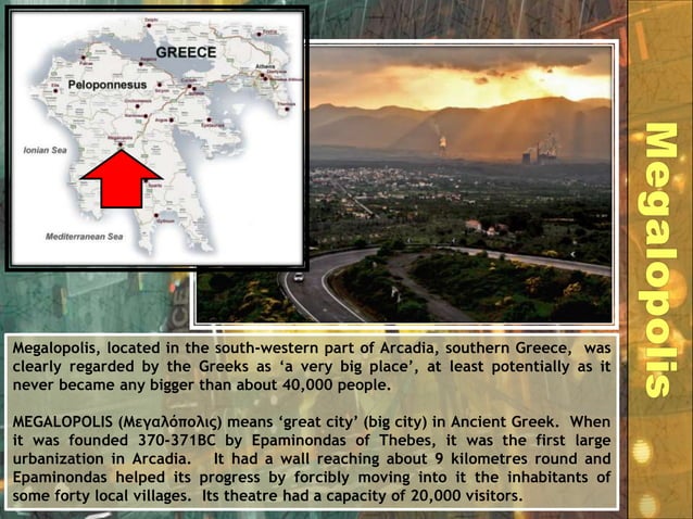 The Phenomenon of the Megacities... or not? - What is a: Μεγάπολις ...
