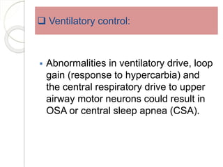 Phenotypes of OSA | PPTX
