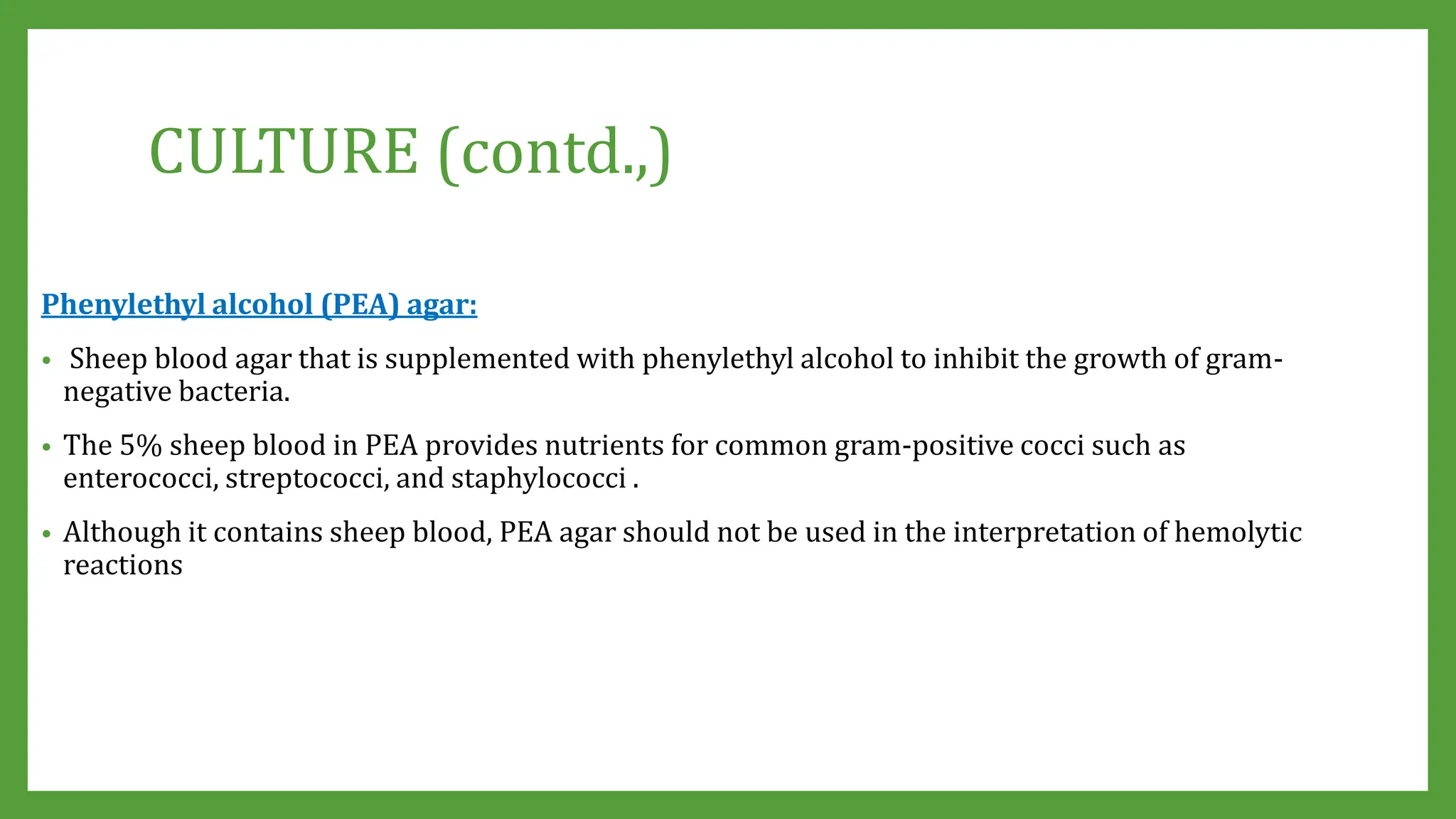PHENOTYPIC METHODS OF Bacterial identification- conventional ...